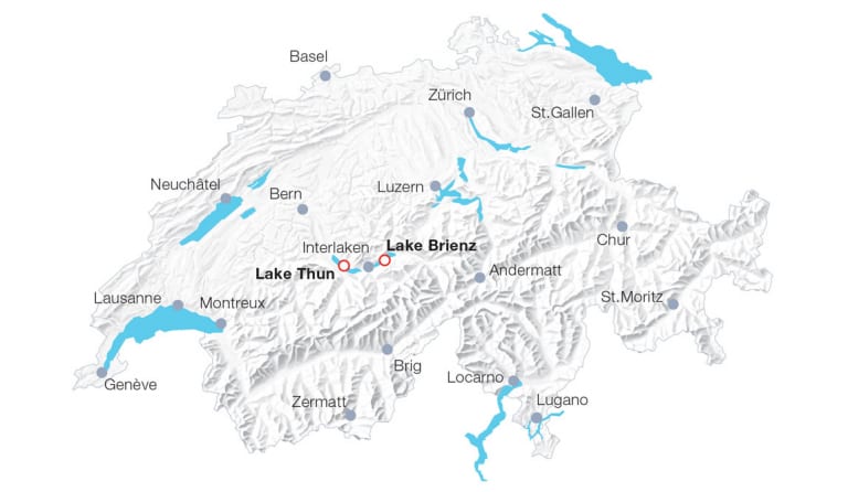 BLS Boat Cruises on Lake Thun and Lake Brienz - Travel Switzerland ...